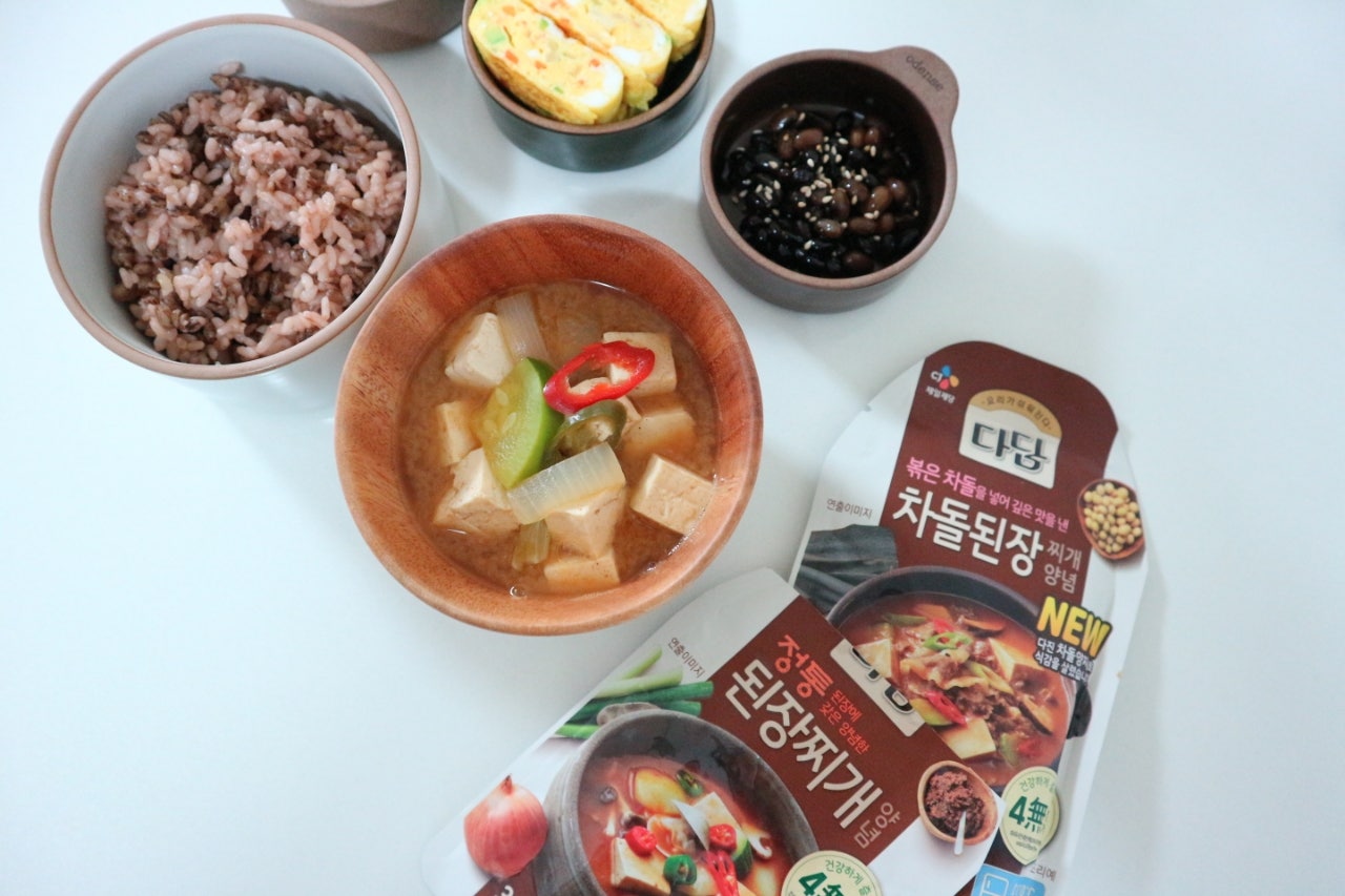 Cj다담양념장 환절기 찌개요리 국물요리 만들기 황금레시피 다담 차돌순두부찌개 차돌된장찌개 10분안에다담챌린지 네이버 블로그